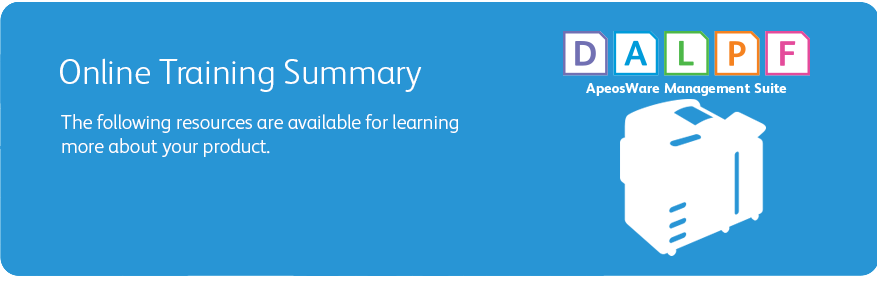 Product Family: AWMS2 (ApeosWare Management Suite 2)